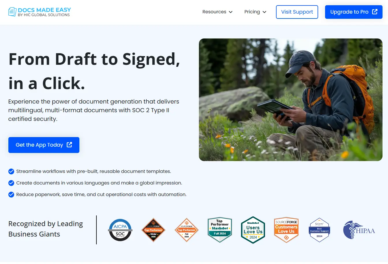 #1 Salesforce document generation tool | Docs Made Easy