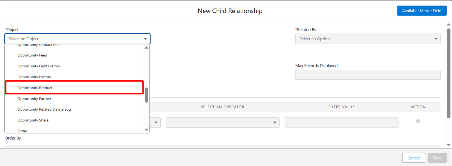 How to Set Up Object Relationship in Gather Data for Salesforce ...
