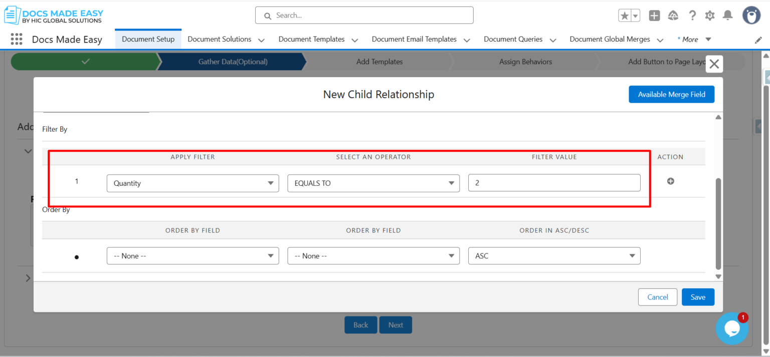 How to Set Up Object Relationship in Gather Data for Salesforce ...